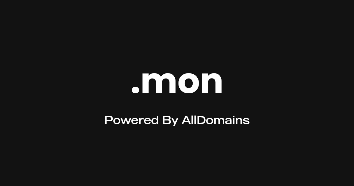 Buy .mon Domains | AllDomains.id